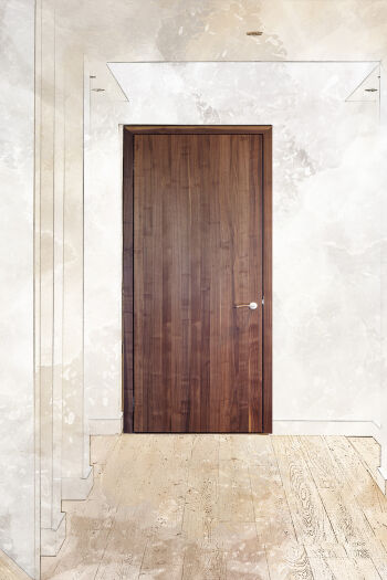 Raw internal door - Black internal doors | Urban Front