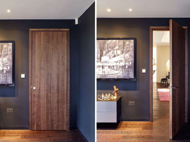 Raw internal door - Black internal doors | Urban Front